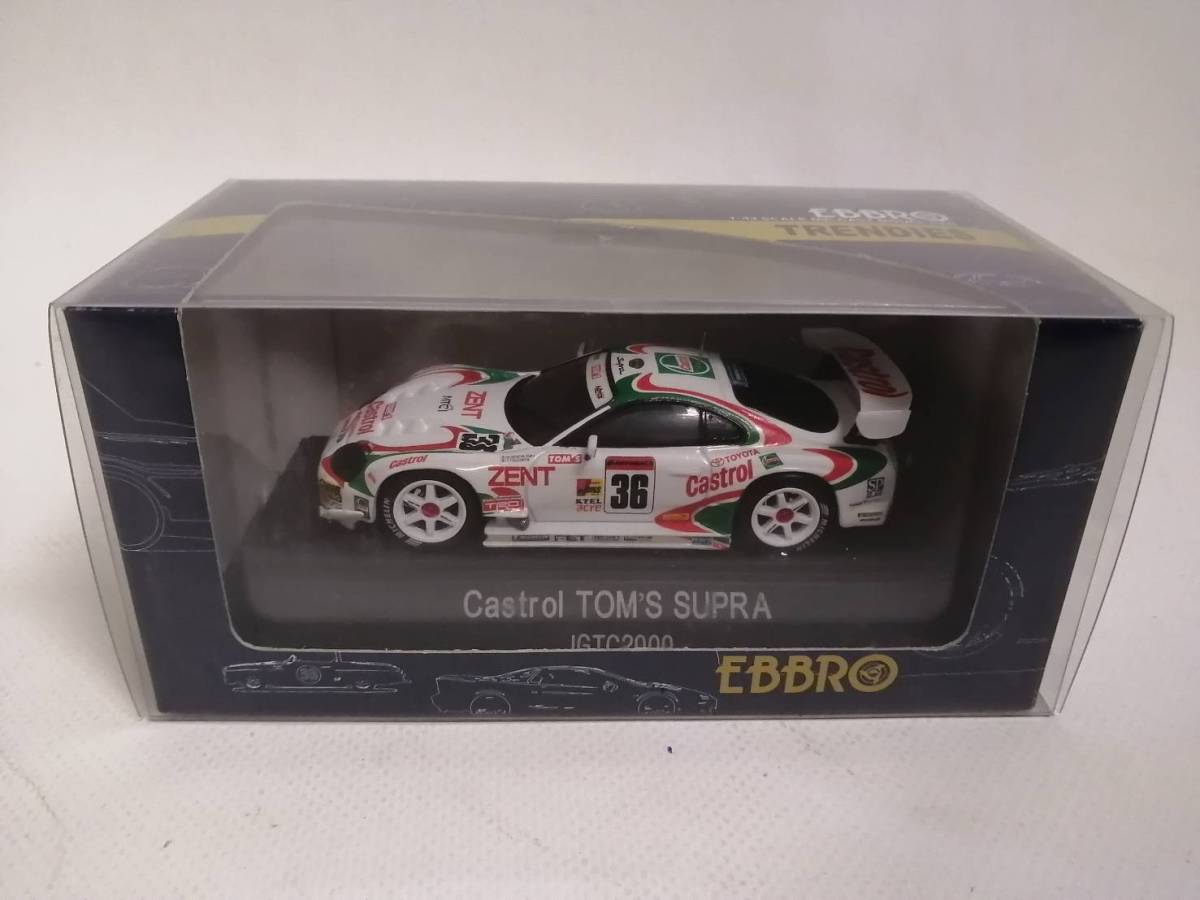 エブロ 1/43 CASTROL SUPRA JGTC 2000 43110 ホワイト カストロール トムス スープラ EBBRO(レーシングカー)｜売買されたオークション情報、yahooの ...
