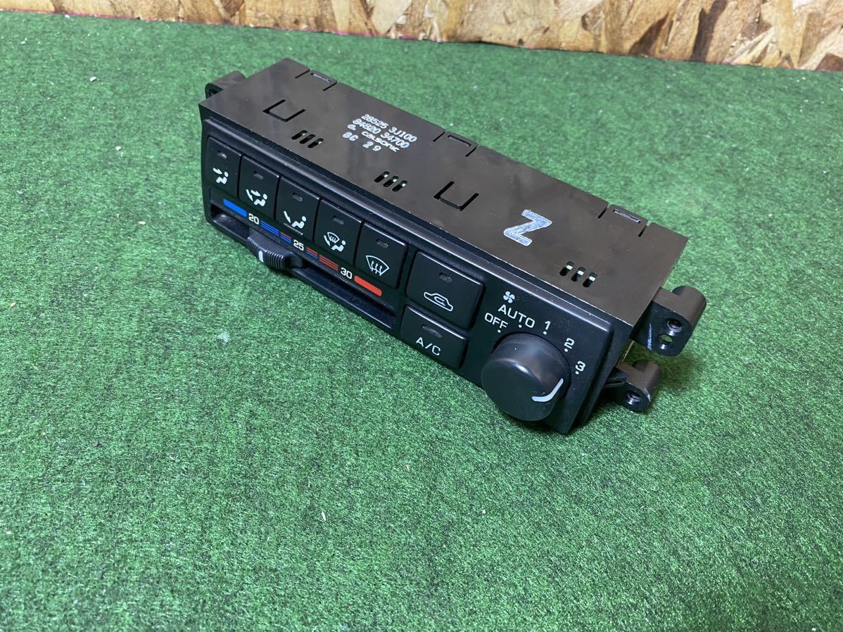 日産 P11 プリメーラ 純正 エアコンパネル エアコンスイッチ A/Cスイッチ NISSAN 28525-3J100 平成8 1996 年 ...