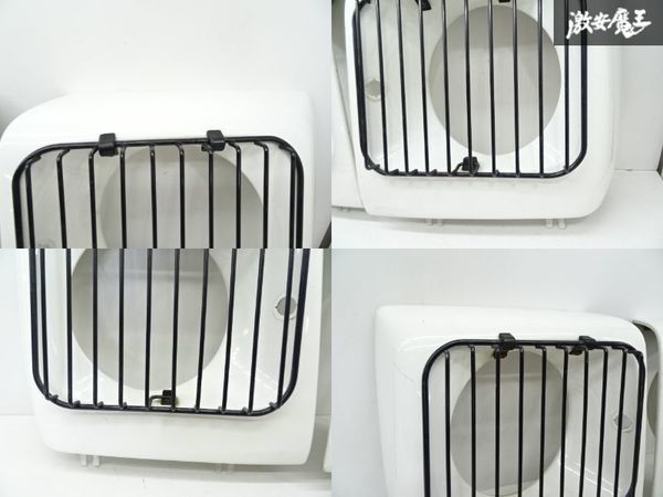 メルセデスベンツ 純正 W463 Gクラス ゲレンデ ヘッド ライト ランプ カバー 白系ソリッド 左右 ガード付き 4638840731 ...