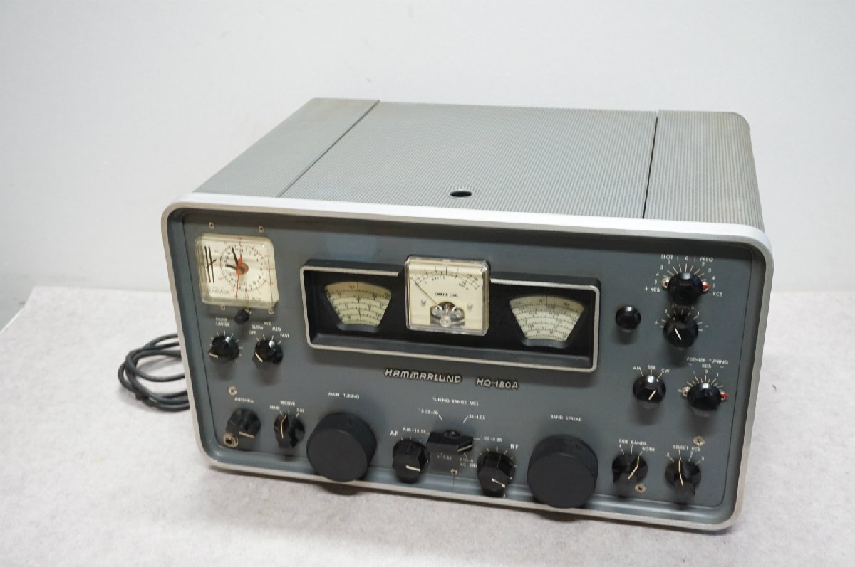 SK G718117S HAMMARLUND ハマーランド HQ-180A 真空管式 受信機 レシーバー 元箱付き(受信機)｜売買された ...