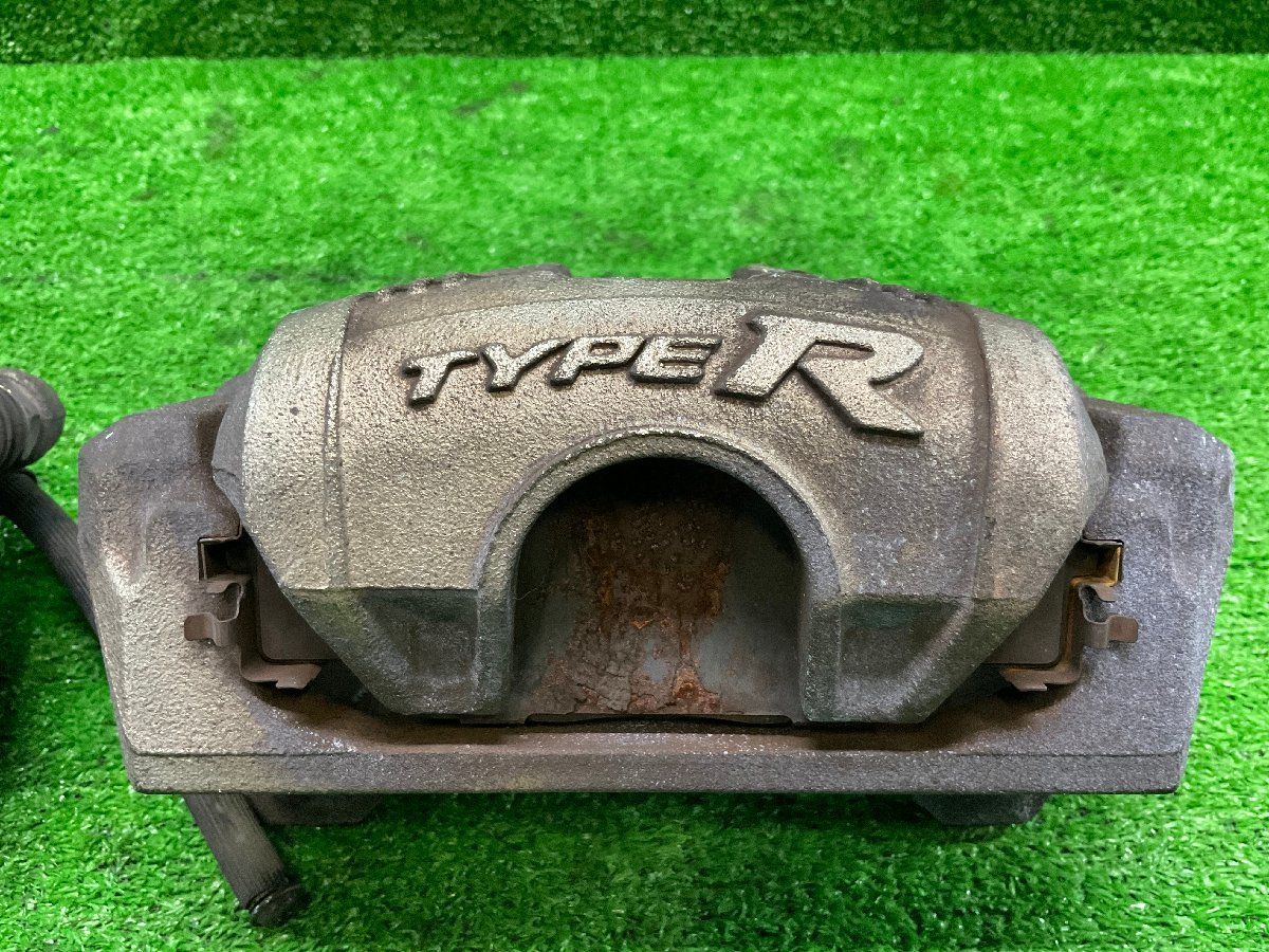 シビック タイプR ユーロ 後期 FN2 ホンダ純正 ブレーキキャリパー 左右セット 34181 L563 L593(ブレーキキャリパー ...