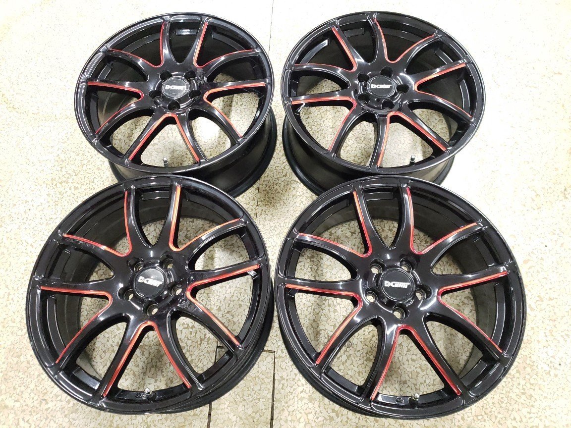 傷小良品 17inc 7j +48 100/5H WORK Emotion風 検 86 BRZ ZN6 ZN8 ZC6 ZD6 GR86 ...
