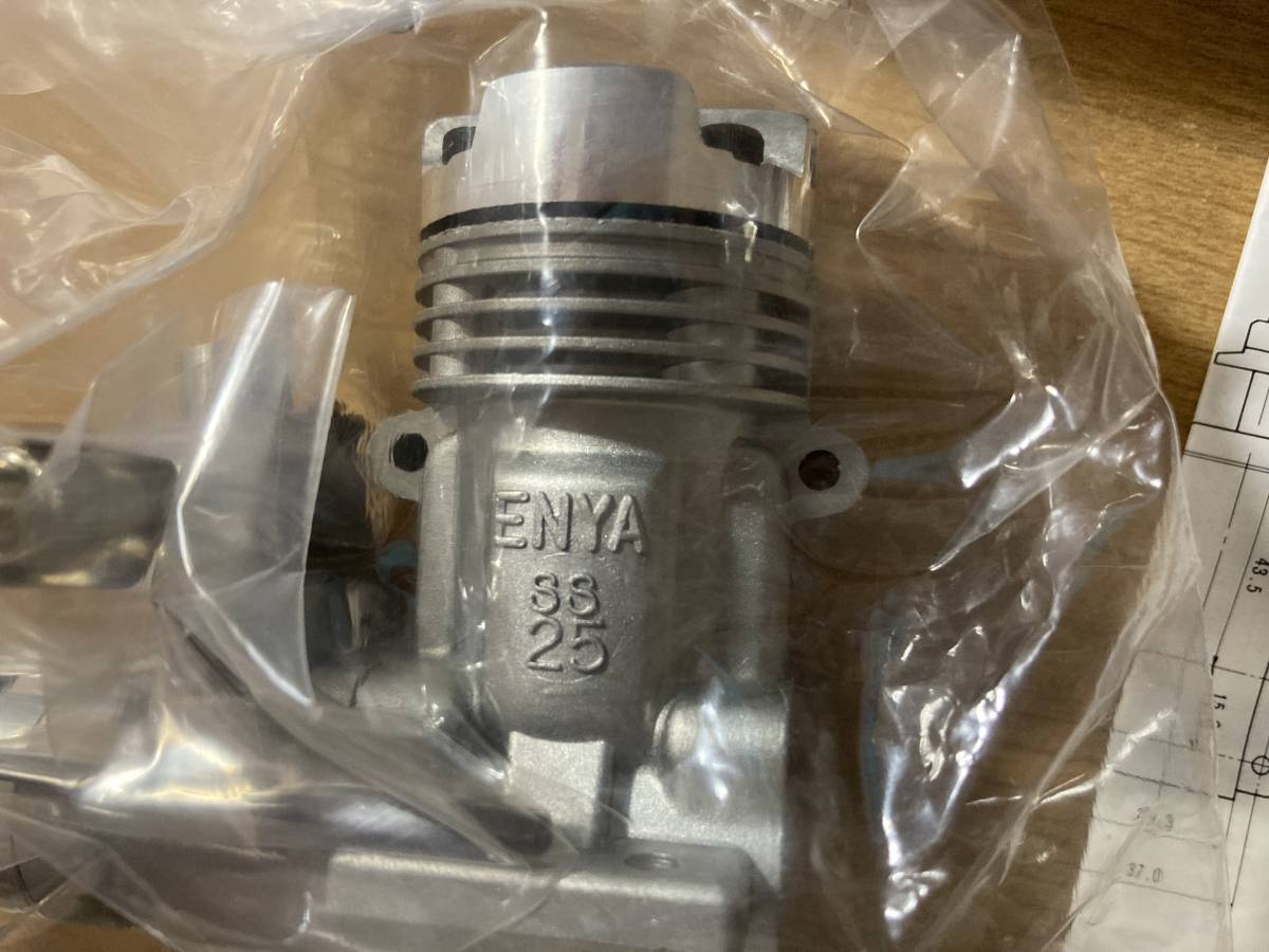 品 ENYA エンヤ SS 25 プラグ付き エンジン MODEL 4301 塩谷製作所 ラジコン 飛行機 模型 TN TYPE Super ...