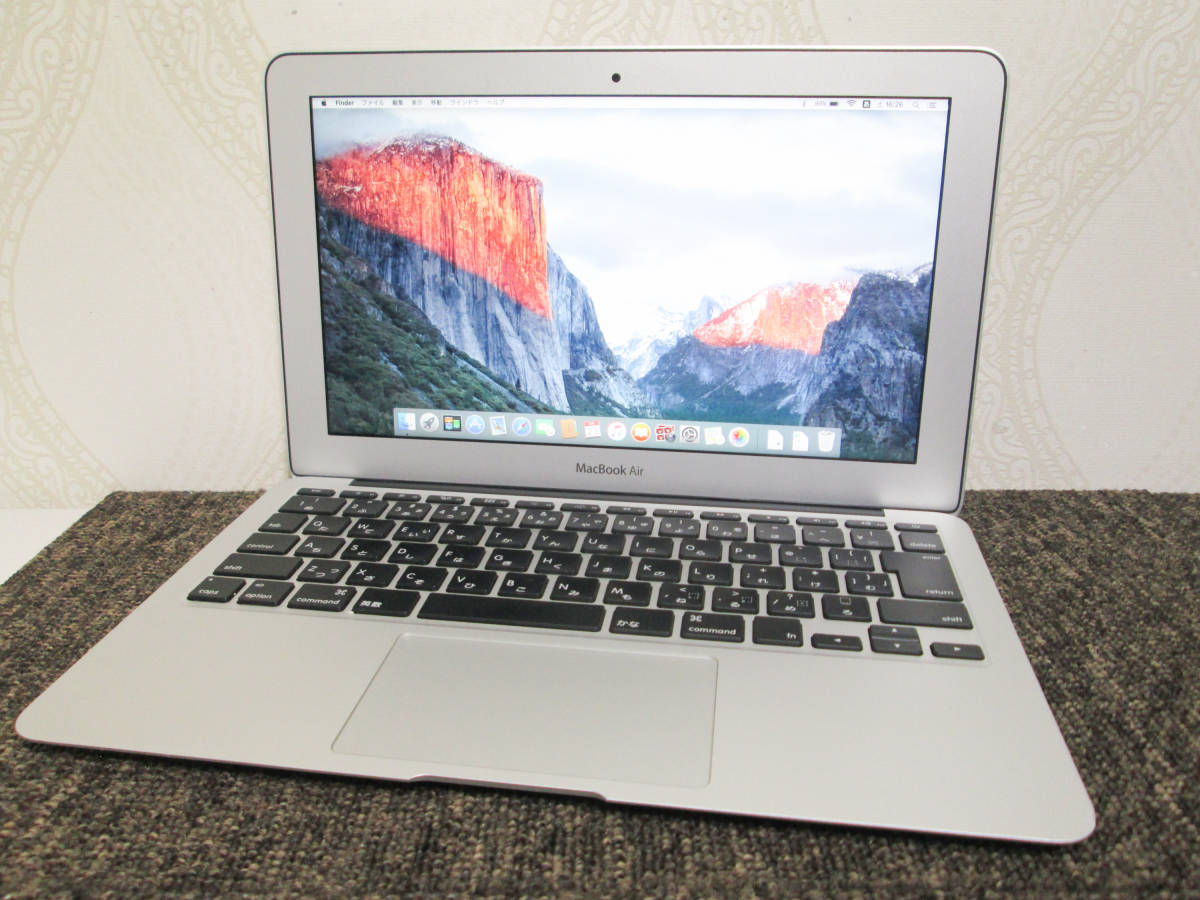 MacBook Air 11inch Mid2011 MC968J/A Core i5 1.6GHz/2GB/ SSD欠品(MacBook Air)｜売買されたオークション情報、yahooの ...