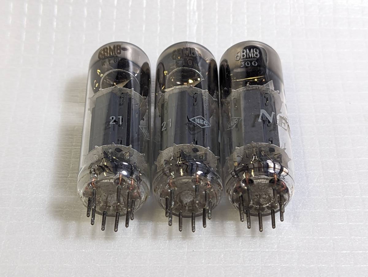 NEC 6BM8 真空管 3本(真空管)｜売買されたオークション情報、yahooの商品情報をアーカイブ公開 - オークファン（aucfan.com）
