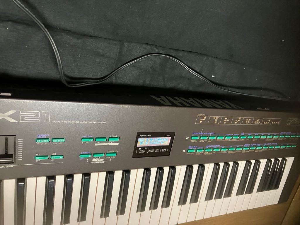 yamaha DX21 ディスプレイ ブラックに交換済み ソフトケース付(ヤマハ)｜売買されたオークション情報、yahooの商品情報を ...