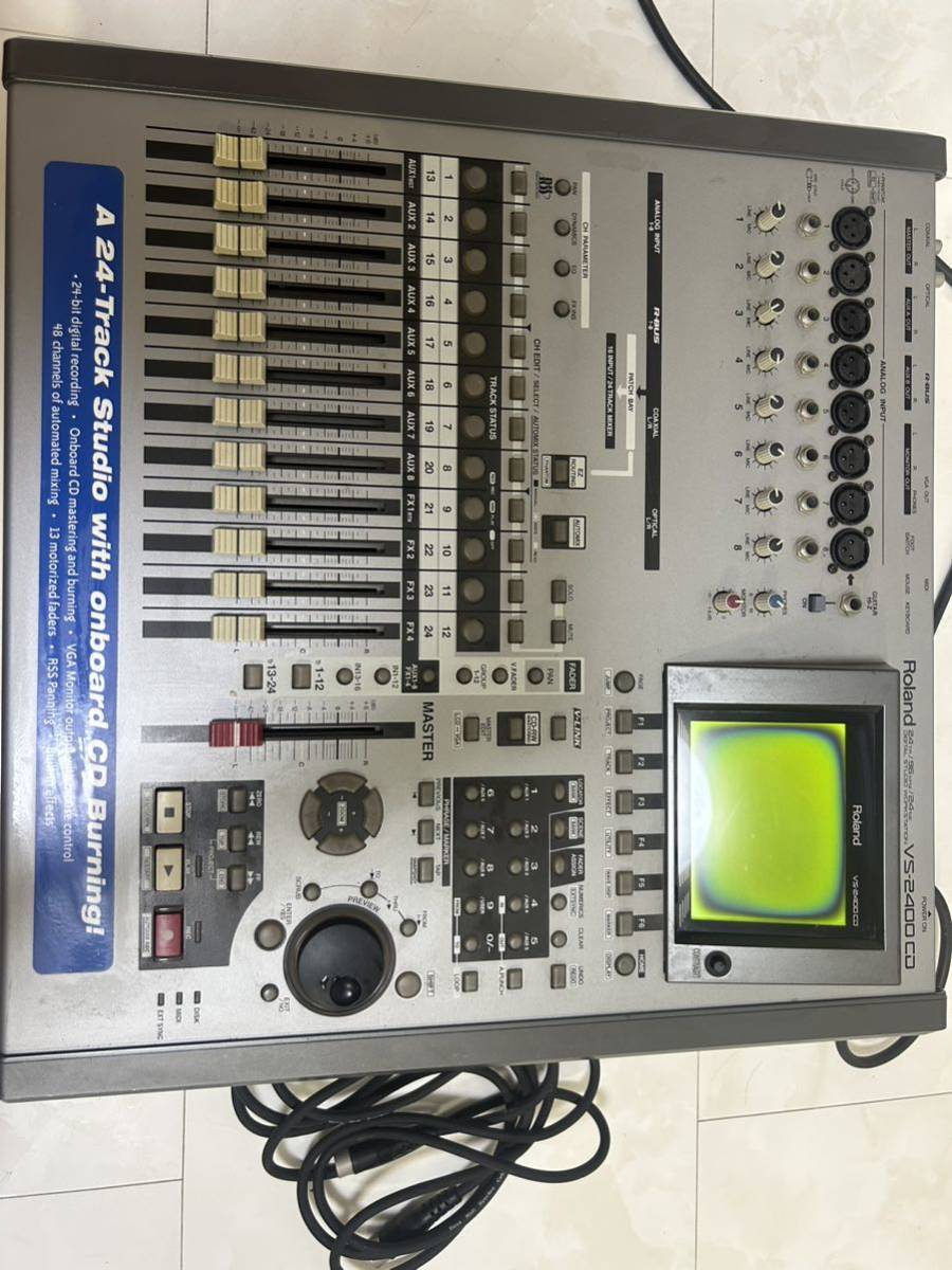 Roland ローランド VS-2400CD マルチトラックレコーダー ジャンク品(マルチトラックレコーダー)｜売買されたオークション情報 ...