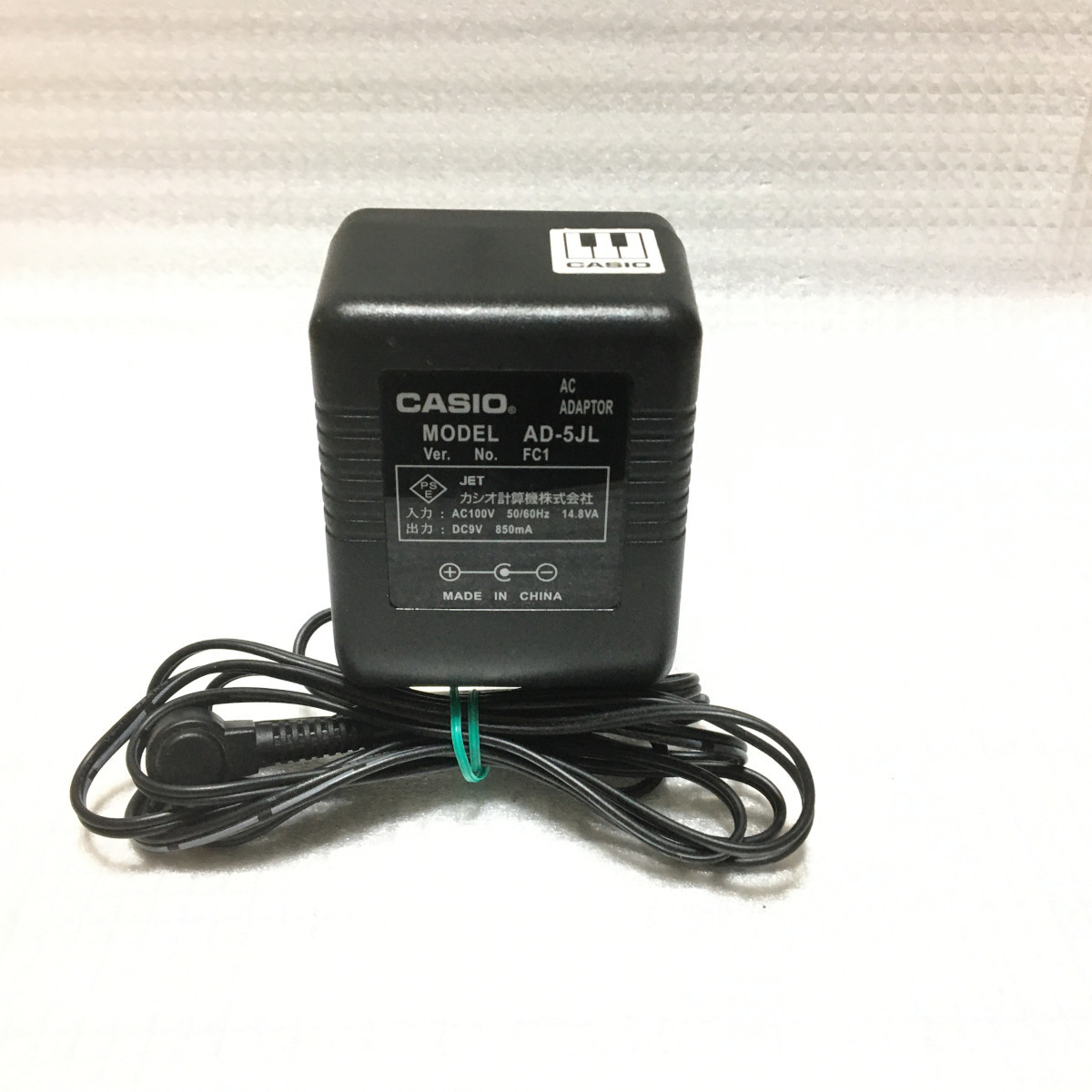 CASIO ACアダプタ AD-5JL 電子キーボード 9V 850mA 電源 AD-5JS LK-208 LK-108 LK-207 LK ...