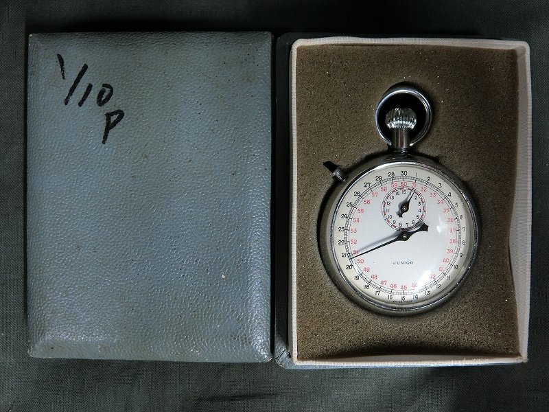 A1912 スイス Junior 機械式 手巻 ストップウォッチ 現状品(手巻き)｜売買されたオークション情報、yahooの商品情報を ...