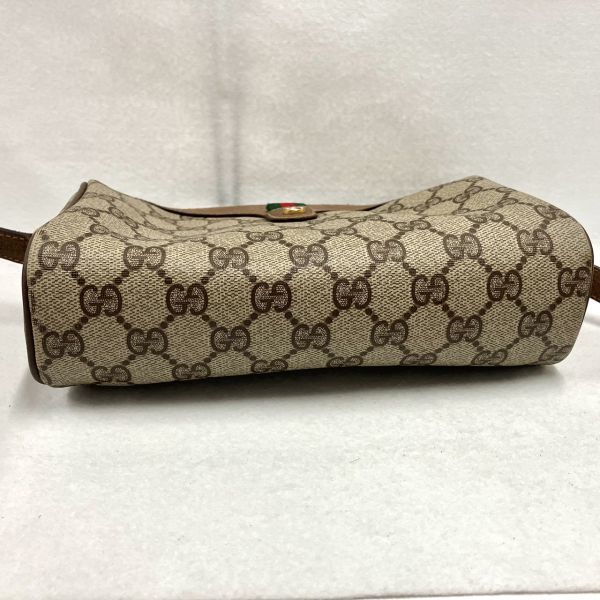 N011-Z10-49 GUCCI グッチ 89 02 018 ショルダーバック GGプラス オールドグッチ シェリーライン GGスプリーム ...