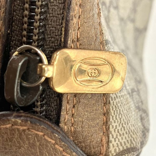 N011-Z10-49 GUCCI グッチ 89 02 018 ショルダーバック GGプラス オールドグッチ シェリーライン GGスプリーム ...