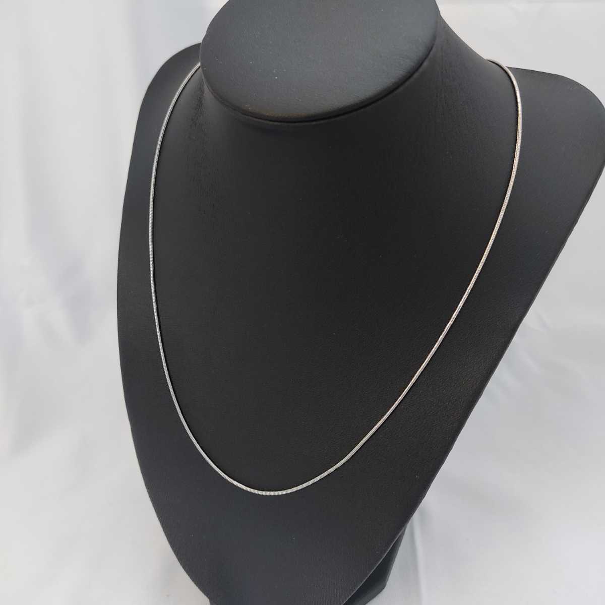 メンズ レディース ネックレス 銀 PTP プラチナ鍍金 シルバー925 総重量4.4g ネックレスチェーン スネークチェーン 50cm 305(シルバー)｜売買されたオークション情報 ...