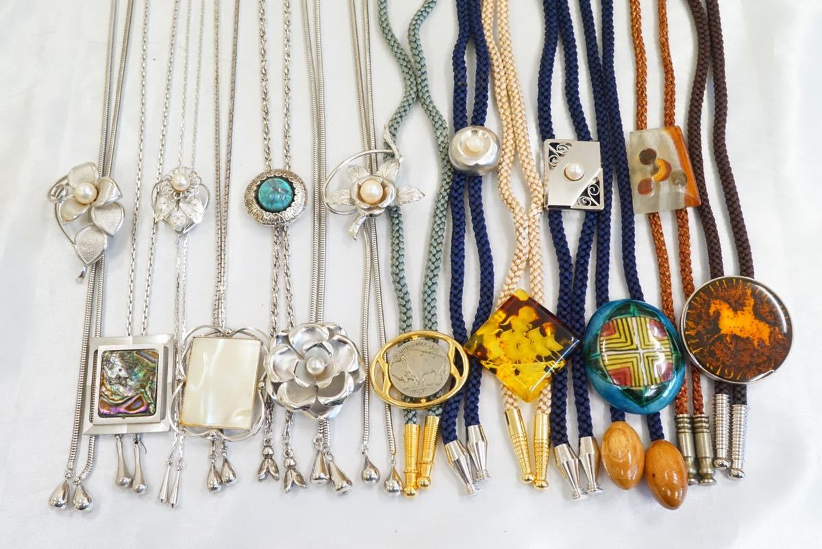 C406 本真珠など ヴィンテージ ループタイ ネックレス 14点セット アクセサリー 大量 まとめて おまとめ まとめ売り ペンダント(その他)｜売買されたオークション情報、yahooの商品 ...