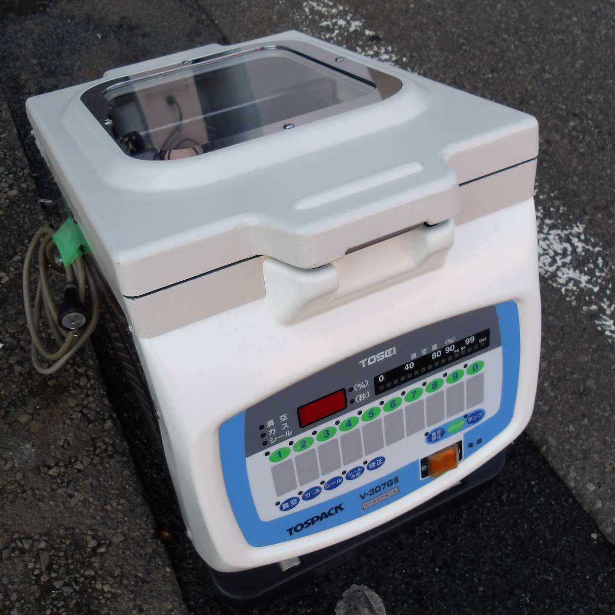 TOSEI 東静電気 トスパック 真空包装機 V-307G-2 2007年製 み(真空包装機)｜売買されたオークション情報、yahooの商品 ...