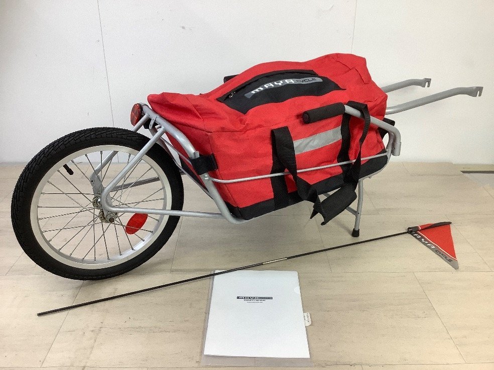 MAYA CYCLE リヤトレーラー 部品現状 取説付 脚キャップワレあり ACBF 品(その他)｜売買されたオークション情報、yahooの商品情報をアーカイブ公開 - オークファン ...