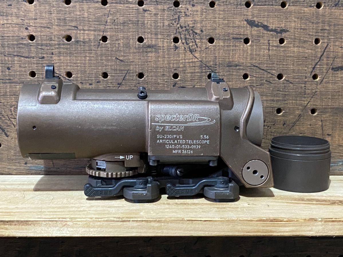 12月限定 新同品 実物 官給ELCAN Specter DR SU230 2型 エルカン 5.56 検 トレポン PTW MARSOC ...