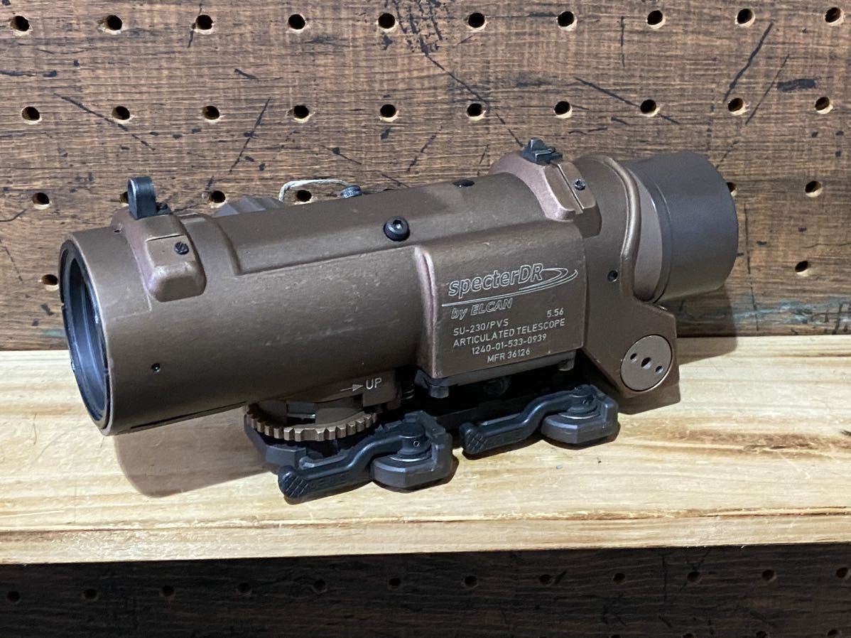12月限定 新同品 実物 官給ELCAN Specter DR SU230 2型 エルカン 5.56 検 トレポン PTW MARSOC ...