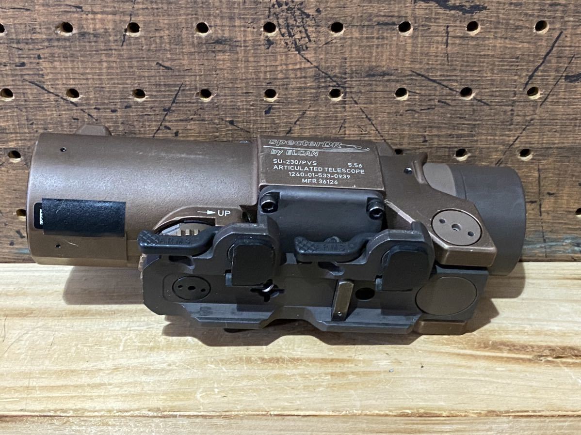 12月限定 新同品 実物 官給ELCAN Specter DR SU230 2型 エルカン 5.56 検 トレポン PTW MARSOC ...