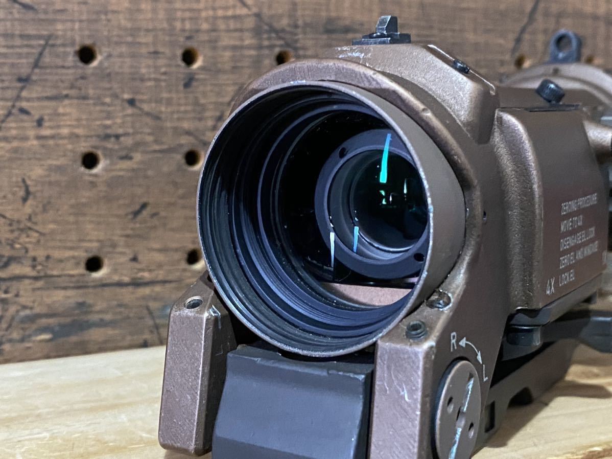 12月限定 新同品 実物 官給ELCAN Specter DR SU230 2型 エルカン 5.56 検 トレポン PTW MARSOC ...