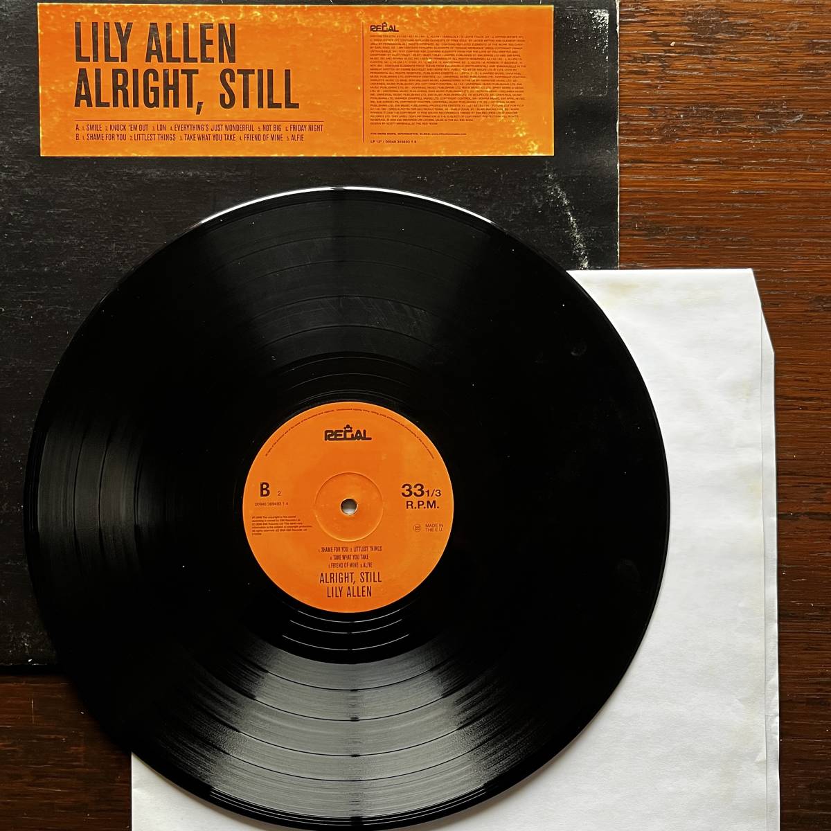 ALRIGHT STILL / LILY ALLEN LPレコード リリーアレン SMILE(ロック、ポップス（洋楽）)｜売買された ...
