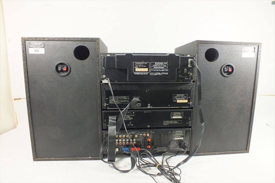 PIONEER パイオニア CLD-J720 CT-J720WR SP-J720 SX-J720 S-J720V-LR システムコンポ 取扱 ...