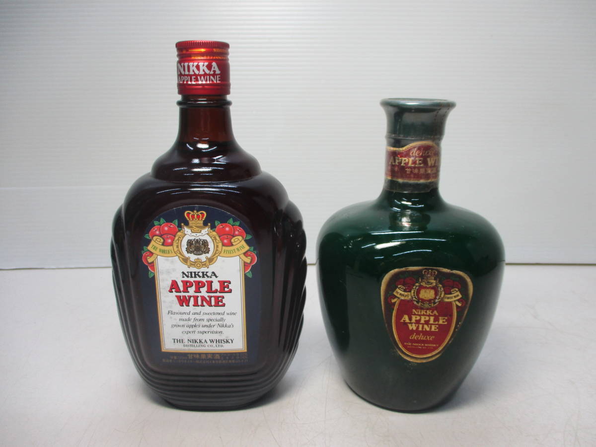 古酒 NIKKA APPLE WINE ニッカ アップルワイン 2本セット 22%/14％ 720ml 未開栓 n68(ワイン)｜売買されたオークション情報、yahooの商品情報をアーカイブ ...