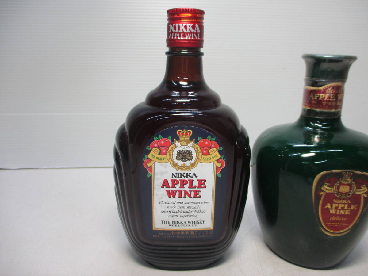 古酒 NIKKA APPLE WINE ニッカ アップルワイン 2本セット 22%/14％ 720ml 未開栓 n68(ワイン)｜売買されたオークション情報、yahooの商品情報をアーカイブ ...