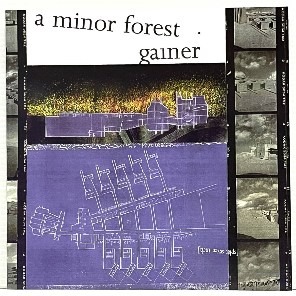 A Minor Forest / Gainer - Split Seven Inch 7 inch Used Split 7" Emo エモい ...