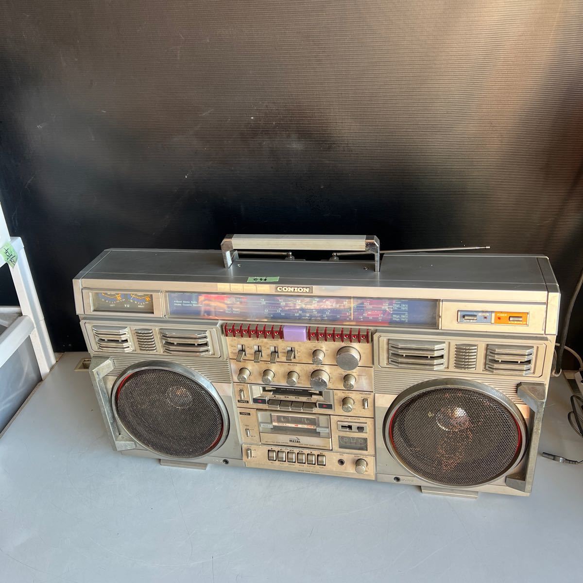 E54 140サイズ発送 ジャンク CONION MODEL：C-100FJ ラジカセ(ラジカセ)｜売買されたオークション情報、yahooの ...