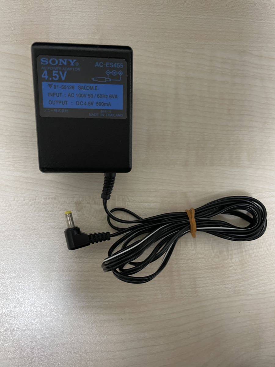 ソニー SONY ACアダプター AC-ES455 純正 電源 CDウォークマン用 D-EJ985 D-EJ885 D-NE800(CDプレーヤー)｜売買されたオークション情報、yahooの ...