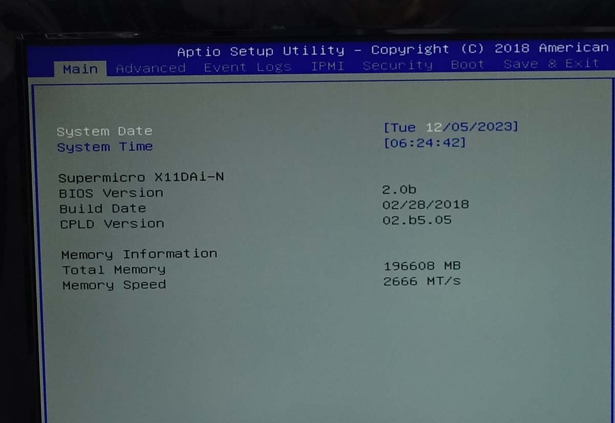日通発送 通電確認 Supermicro SYS-7049A-T CSE-743/Xeon Gold 6142 x2基/メモリ192GB ...