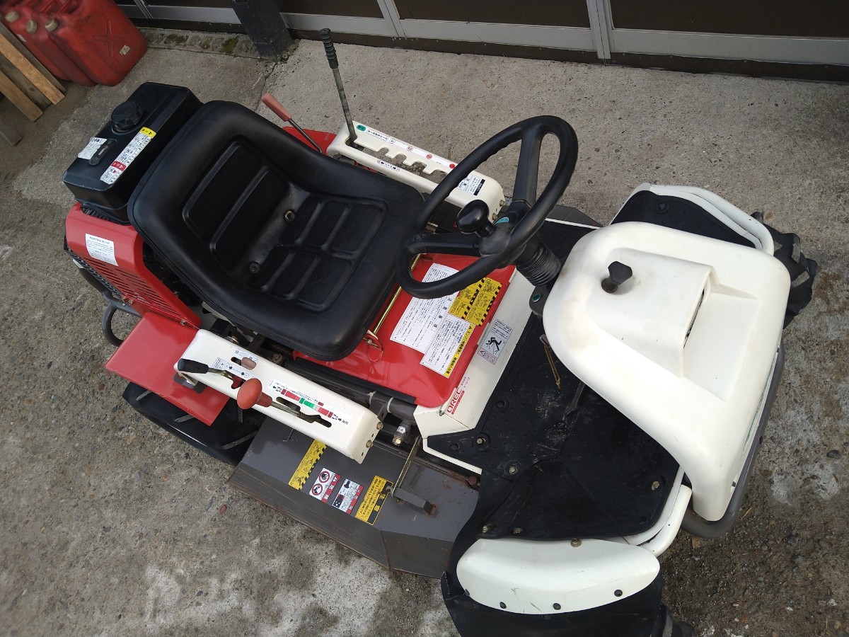 乗用草刈機オーレック RM86 ラビットモアー カワサキ FC420V 来年のためにメンテ出来る方限定商品 是非この機会に早めに準備ください ...