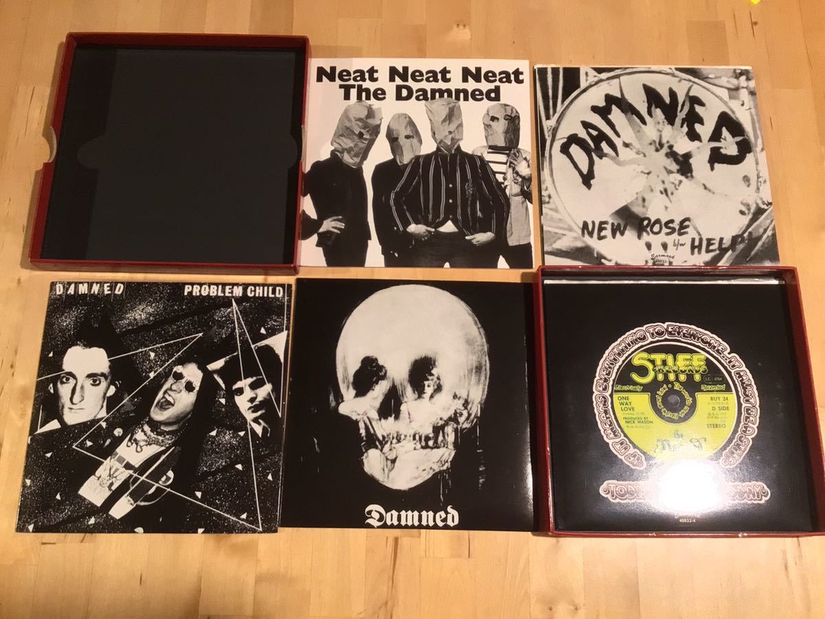 5EP BOX THE DAMNED / THE STIFF SINGLES 1976-1977 40032-1〜5 / ダムド / NEAT ...