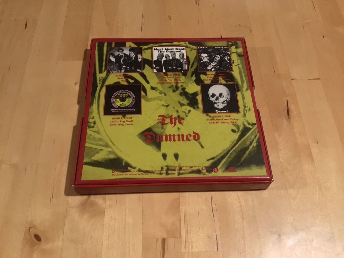 5EP BOX THE DAMNED / THE STIFF SINGLES 1976-1977 40032-1〜5 / ダムド / NEAT ...