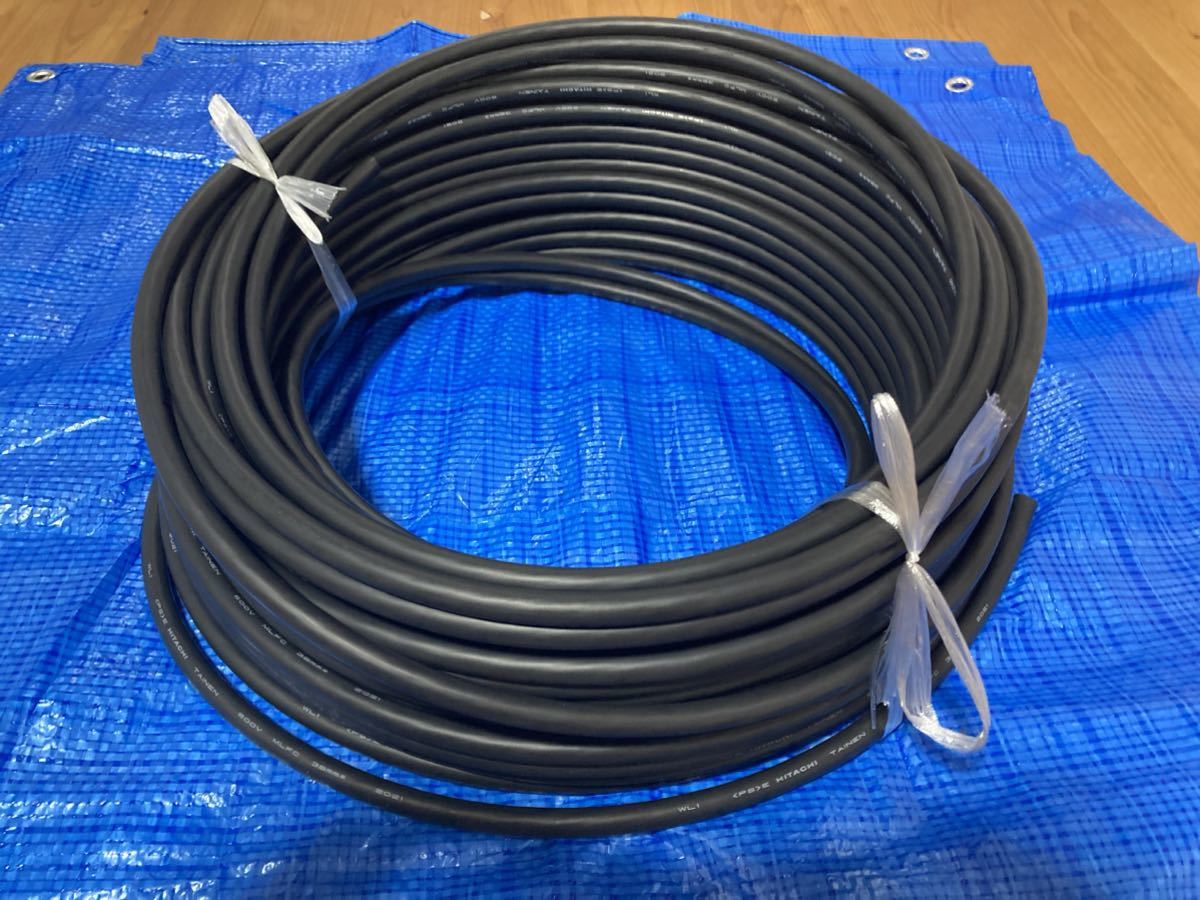 HITACHI 日立 日立金属 住友日立 MLFC 600V 38SQ 38mm 50m 2021年 電線 ケーブル(電線)｜売買された ...