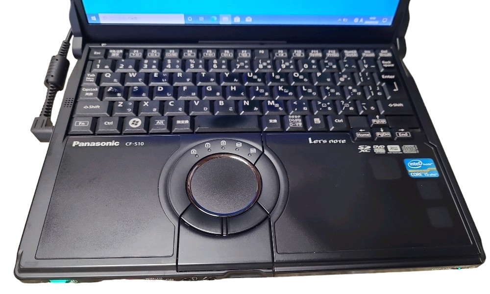 良品軽量 Panasonic Let's note CF-S10 Core i5 2520M 2.50GHz Windows10 RAM8GB SSD256GB 12.1型 カメラ 無線 ...