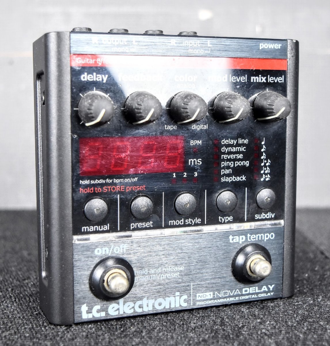 TC ELECTRONIC ティーシーエレクトロニック ディレイ Nova Delay エフェクター ジャンク品 8J2043(ディレイ)｜売買されたオークション情報、yahooの商品情報を ...