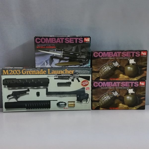 mL991c まとめ LS エルエス 1/1 M203 グレネードランチャー M7 バヨネット MK2 M67 手榴弾 | プラモデル K(その他)｜売買されたオークション情報、yahooの ...