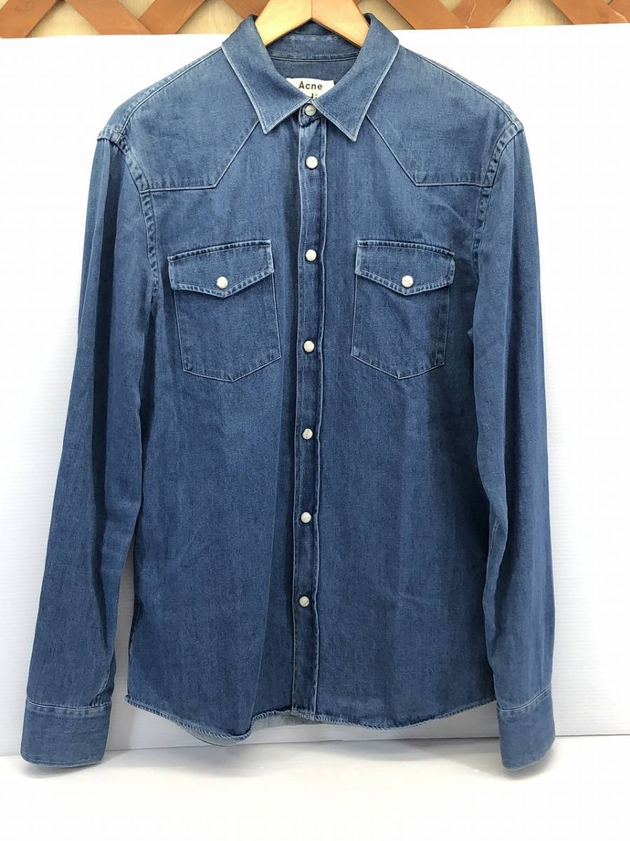 アクネ ストゥディオズ デニム ウエスタン シャツ 48 メンズ SLIM FIT 1159-343-5164 Acne Studios(男性用)｜売買されたオークション情報、yahooの商品 ...