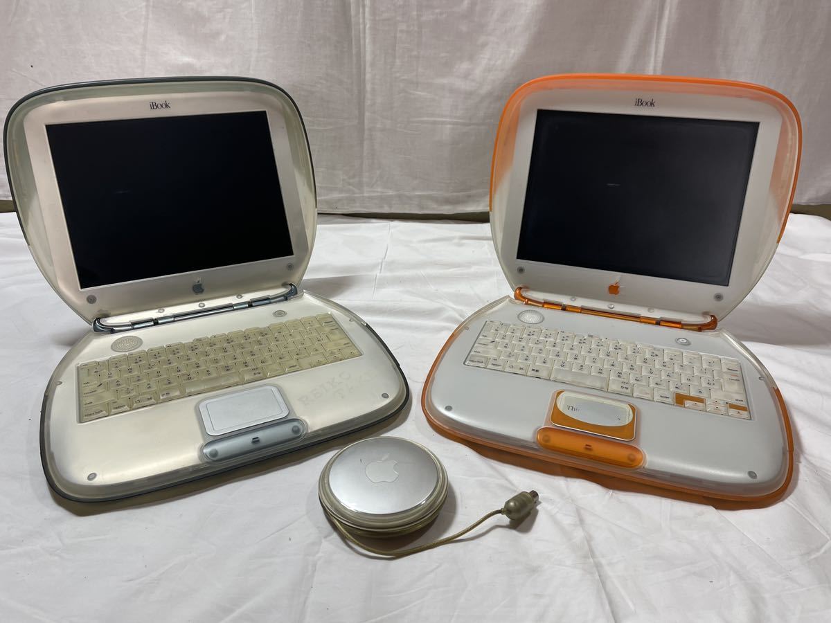 Apple iBook my family M2453 2台&アダプタ M7332 セット ジャンク(iBook)｜売買されたオークション情報 ...