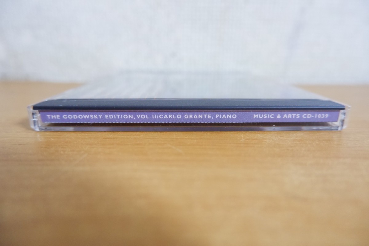 CDk-5046 Bach Godowsky Carlo Grante / J.S. Bach: Three Sonatas For ...