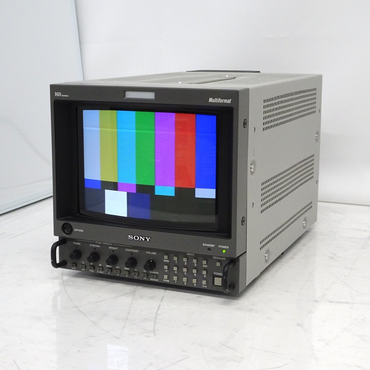 SONY BVM-D9H5J 9型HRトリニトロンモニター コンポジット/使用時間3478時間 /ヤケなし/ #397471(ブラウン管 ...