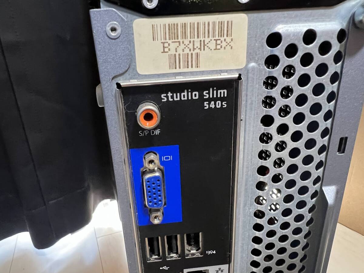 DELL studio slim 540s DC8LA Core2Quad 4GB RAM 500GB HDD Windows10(パソコン ...
