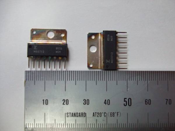 CB無線機ユニデン系変調用AFパワー用IC MB3712 2個(その他)｜売買されたオークション情報、yahooの商品情報をアーカイブ公開 ...
