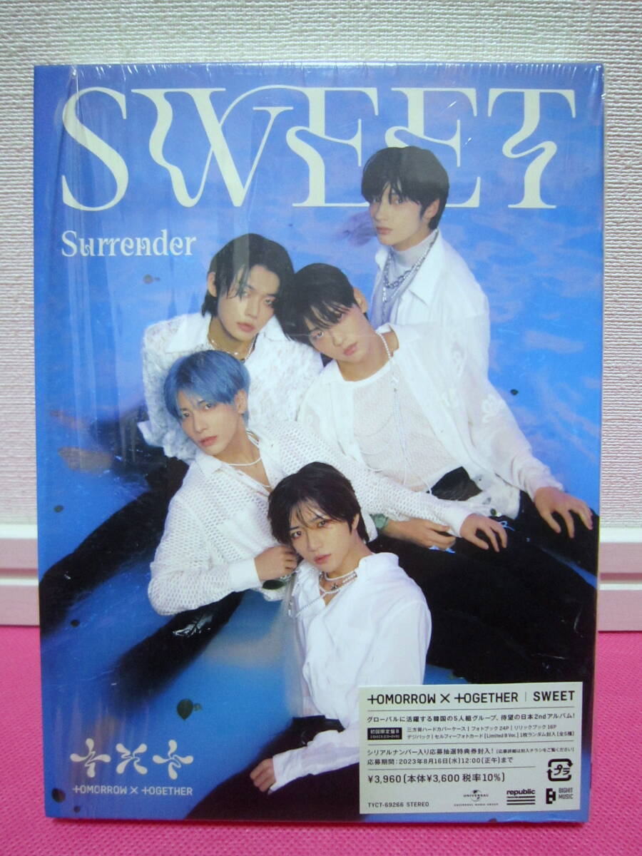 K-POP TXT / TOMORROW X TOGETHER 日本2ndアルバム Sweet 初回限定盤B 日本盤CD＋DVD／(アジアン ...