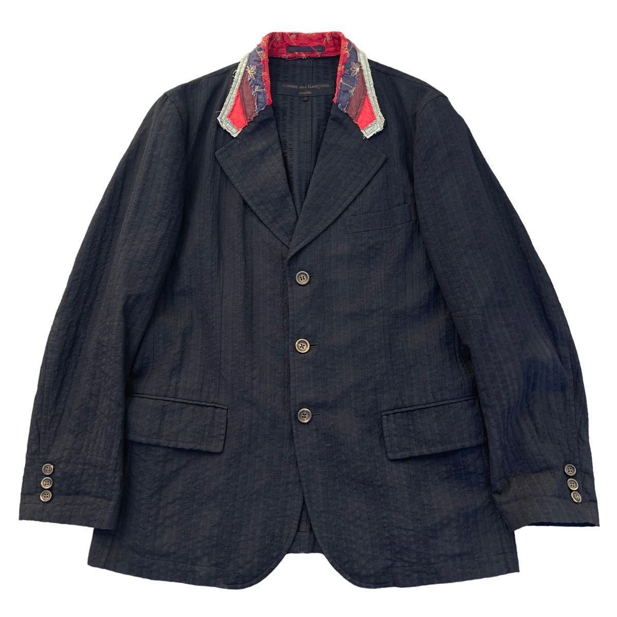 AD 2003 comme des garons homme tailored jacket collection archive 00s ...