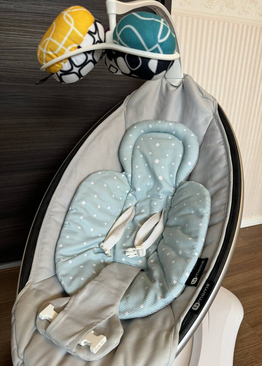 電動バウンサー ママルー4 4moms フォーマムズ mamaroo4 新生児パッド付き(ベッド)｜売買されたオークション情報、yahooの商品情報をアーカイブ公開 - オークファン ...