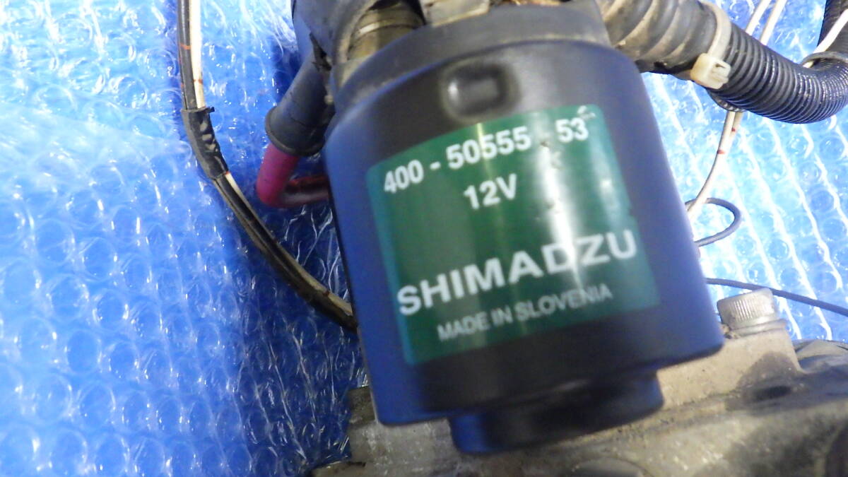 ダンプ車用 SHIMADZU 島津 DPFシリーズ 油圧ポンプ DPF1.7K209BM1HF553U 12V 400-50555-53 ...