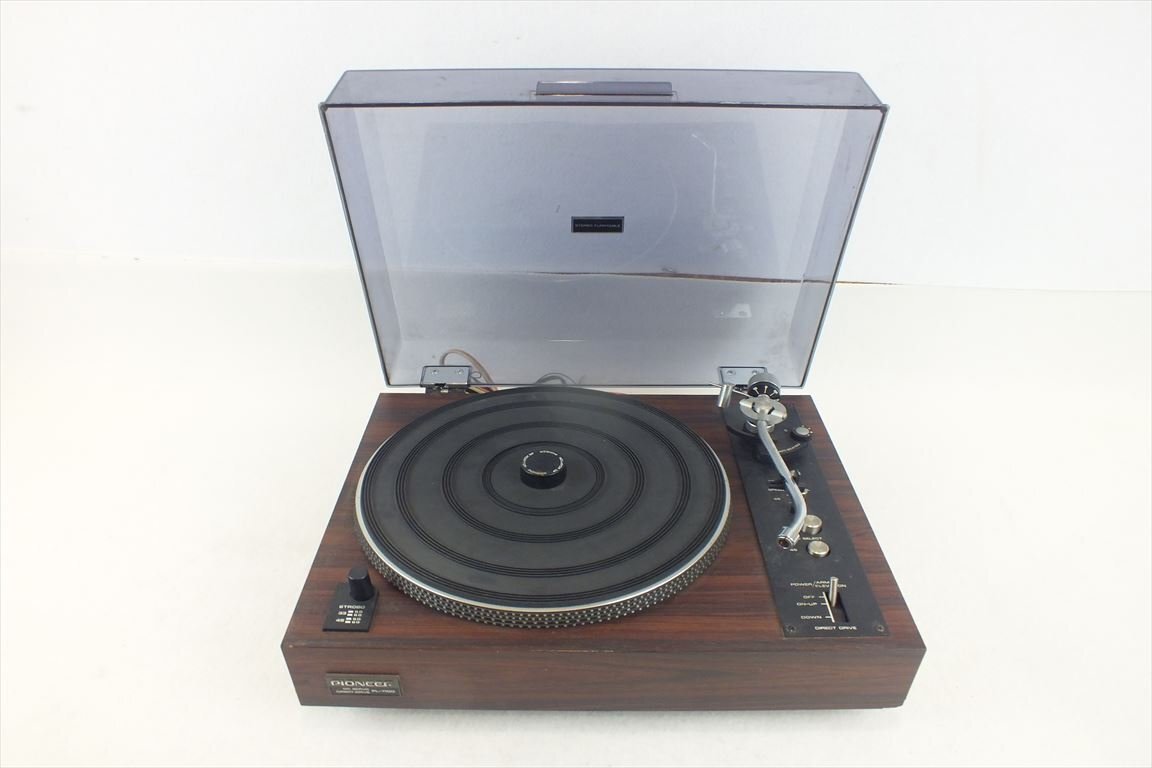 PIONEER パイオニア PL-1100 ターンテーブル 現状品 240307A5220(パイオニア)｜売買されたオークション情報、yahooの商品情報をアーカイブ公開 - オークファン ...