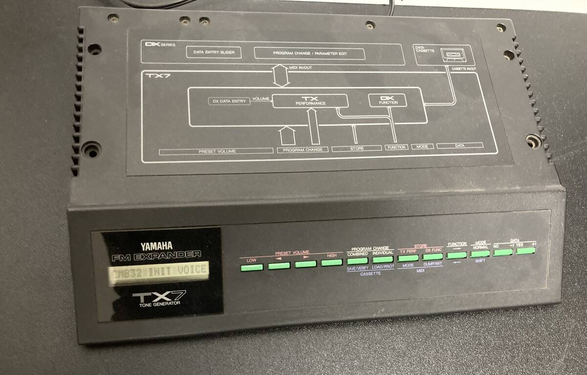 YAMAHA TX7 FMシンセサイザー(音源モジュール)｜売買されたオークション情報、yahooの商品情報をアーカイブ公開 - オークファン ...